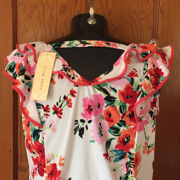 Diana Belle | Tops | Diana Belle Top Blouse Sleeveless Nwt | Poshmark